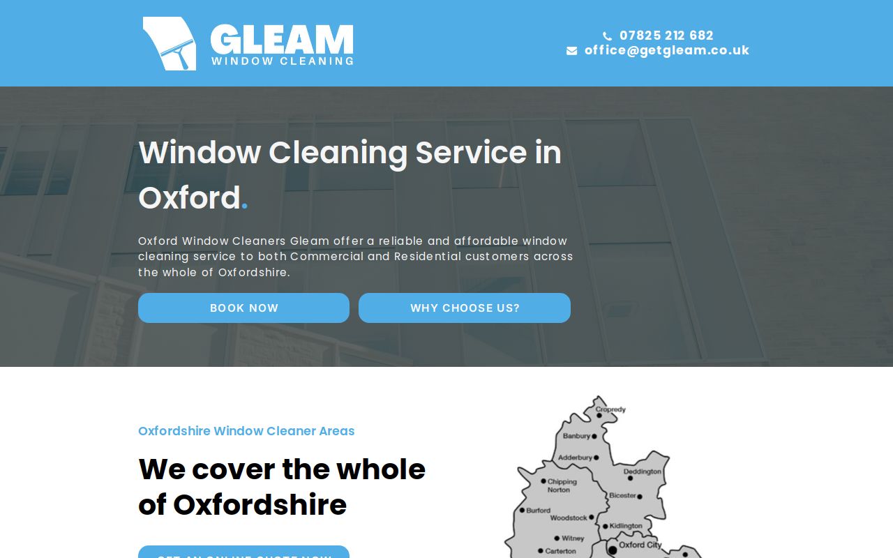 Oxford Window Cleaners - Gleam